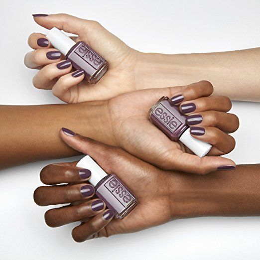 Essie Nail Polish Glossy Shine Finish Baguette Me Not 046 Fl Oz Purple Nail Polish