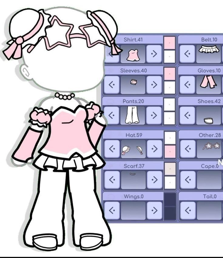 Gacha Life Outfit Girl Preppy Idea Gacha Life Sleep Outfits Markers Drawing Ideas Gacha Base