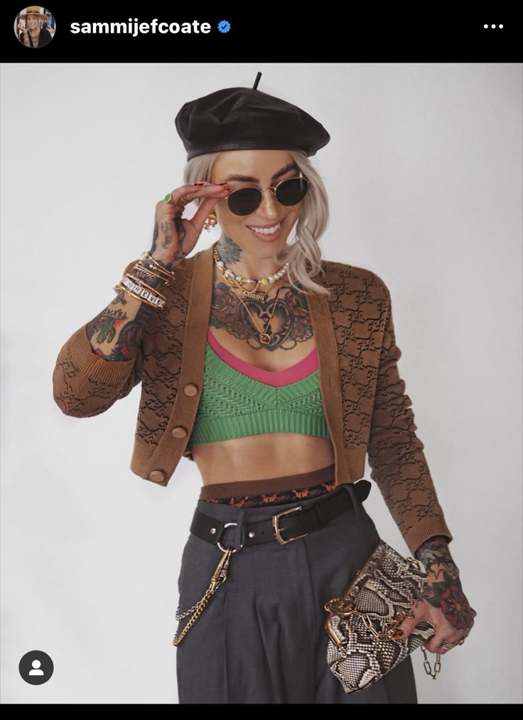 Spring Layers Edgy Fashion Chic Edgy Fashion Eclectic Fashion