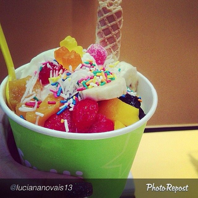 Tutti Frutti Frozen Yogurt Tfyogurtmiami Instagram Tutti Frutti