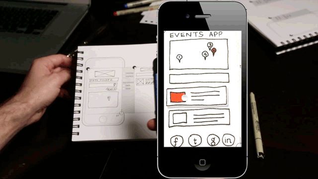 Appseed Transforms Your Sketches Into App Prototypes App Web Design Resources Pen And Paper