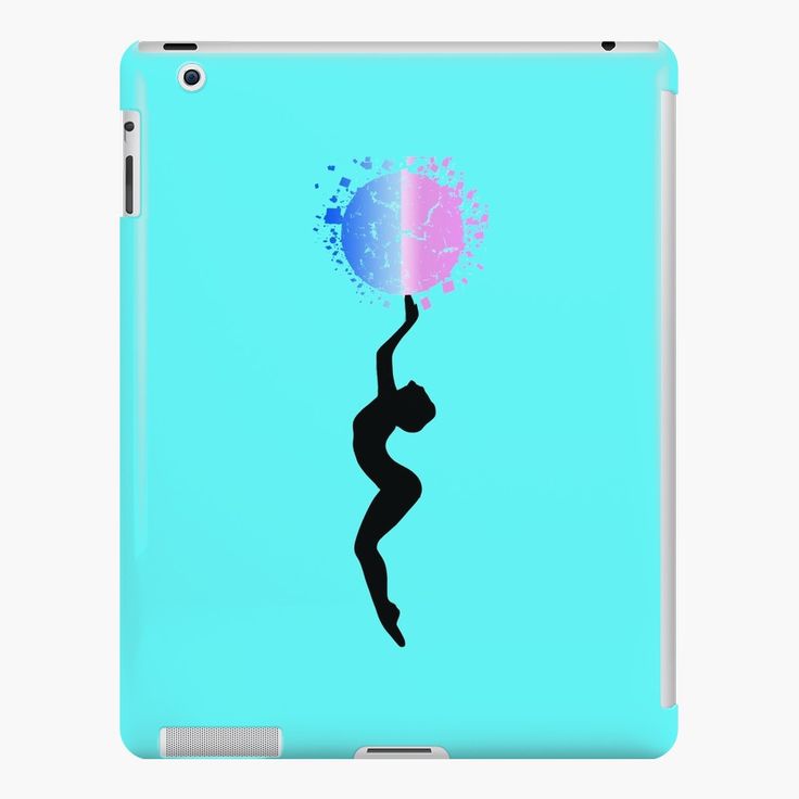 Graceful Ballet Dancer With Pink And Blue Sphere