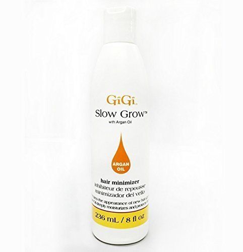 Gigi Slow Grow Hair Inhibitor Lotion With Argan Oil Hair Regrowth Minimizer Men And Women 8
