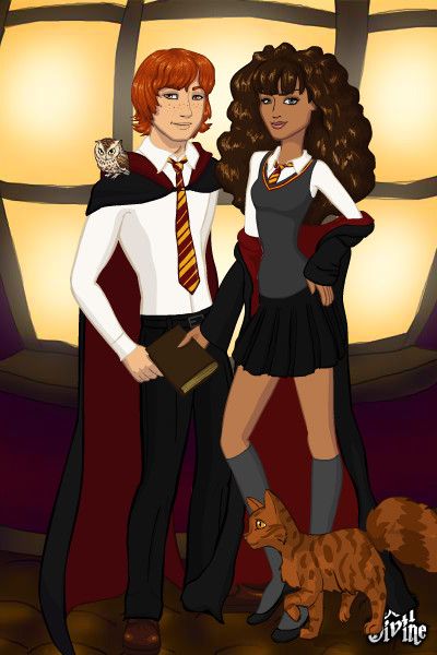Ron And Hermione Harry Potter Headcannons Ron And Hermione Harry Potter