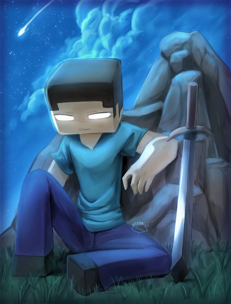 Пин от пользователя 이응 на доске Minecraft Игровые арты Герои Minecraft Милые рисунки