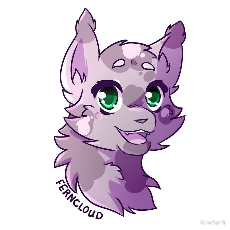 Warriors Stickers Ferncloud By Riverspirit Warrior Cat Drawings Warrior Cats Warrior Cats Art