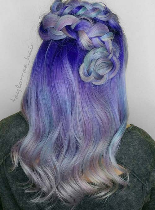 50 Bold Pastel And Neon Hair Colors In Balayage And Ombre