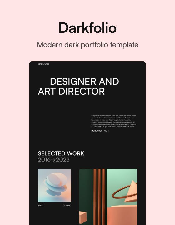 Darkfolio - Portfolio HTML5 Responsive Website Template Darkfolio - Portfolio HTML5 Responsive Website Template