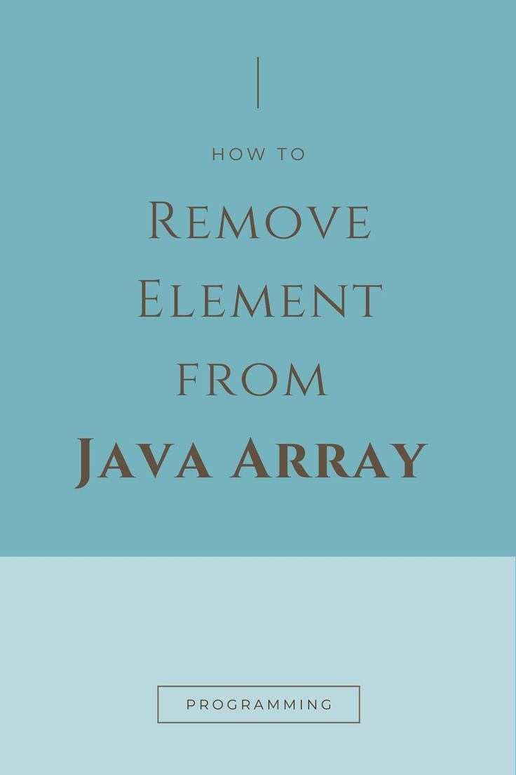 Remove Element From Java Array Leetcode Solution Arrays Java