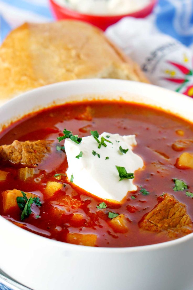 Proper Hungarian Goulash (Gulyás) • Food Folks and Fun | Goulash ... Proper Hungarian Goulash (Gulyás) • Food Folks and Fun | Goulash ...