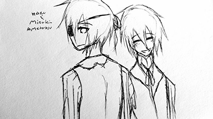 Haru Amaterasueye Patch And Mizuki Amaterasu Amaterasu Mizuki Sketches