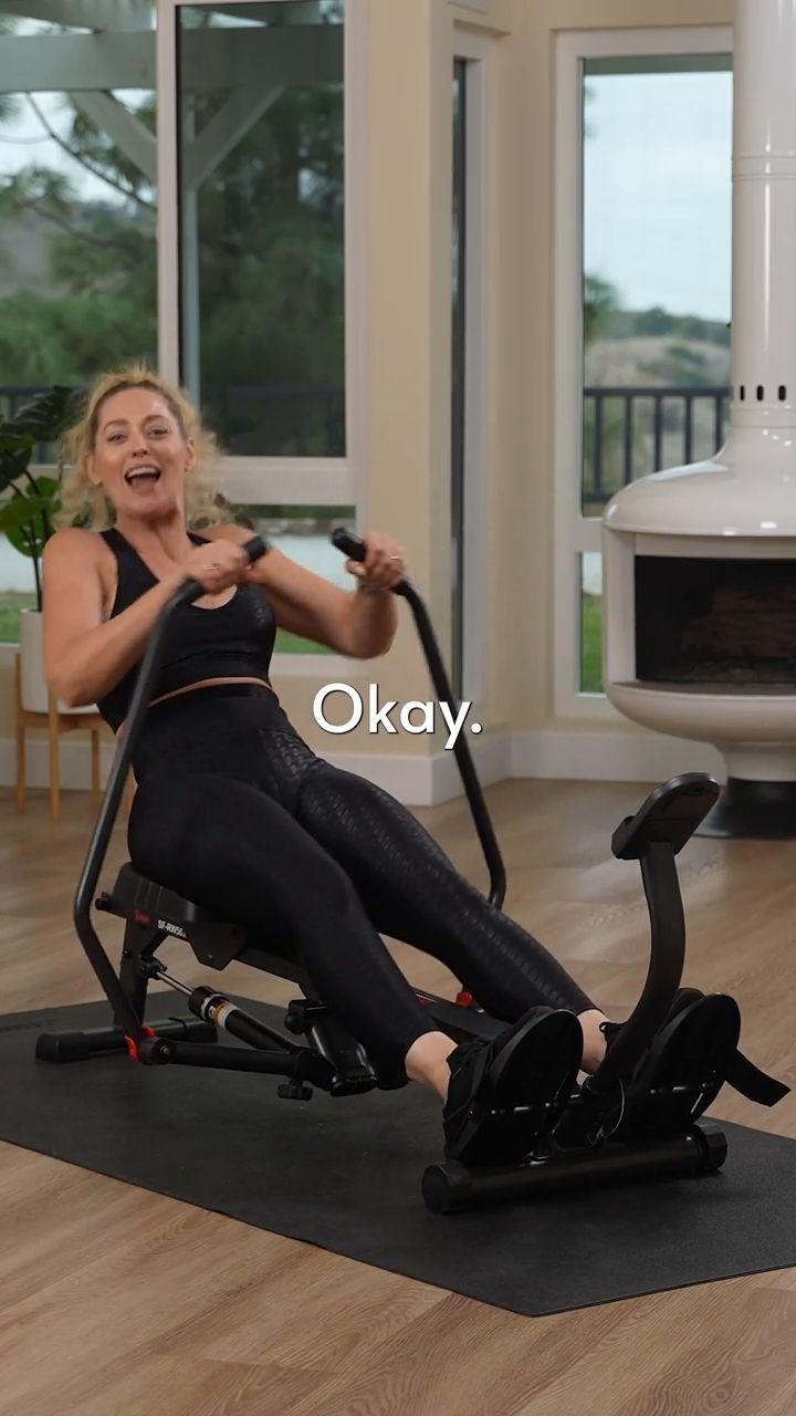 Full Body Hydraulic Rower Workout 15 Minute Progression Row Resistance Video Rower Workout