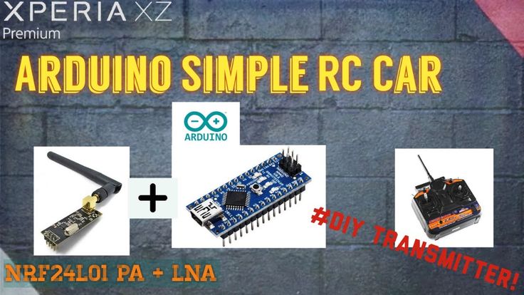 Arduino Basic Rc Car With Nrf24l01 Arduino Arduinoproject Arduinorobot Homemade Project