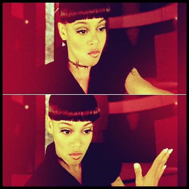 Lisa Left Eye Lopes On Instagram Screenshot Of Lisalopes Lefteye On The Set Of The I Do