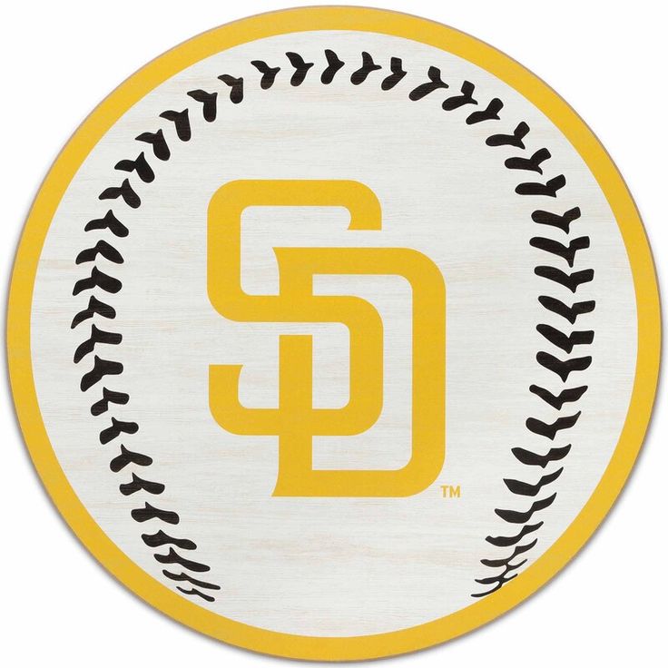 San Diego Padres Baseball Wood Sign San Diego Padres San Diego Padres Baseball Padres Baseball
