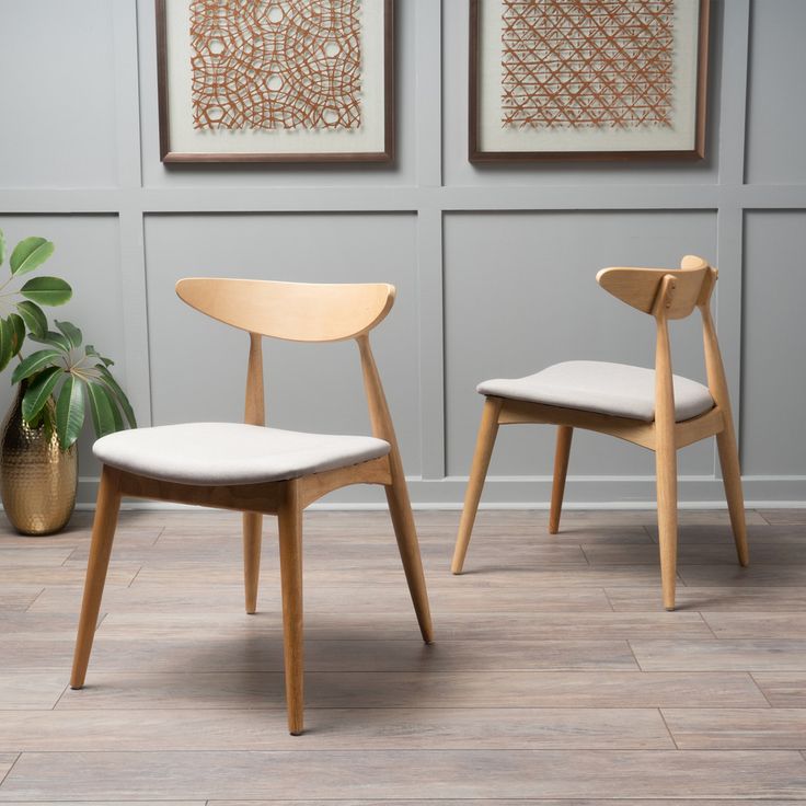 Ch 20 Elbow Side Chair Midcentury Dining Chairs By Macer Home