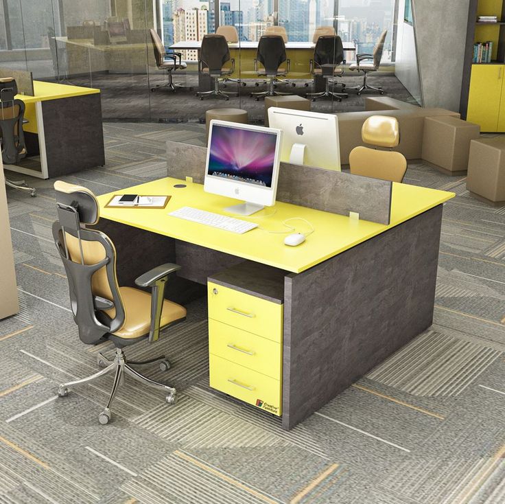 Creative Furniture Sunny Series Two Seater Face To Face Office Workstation Cluster Table Desk