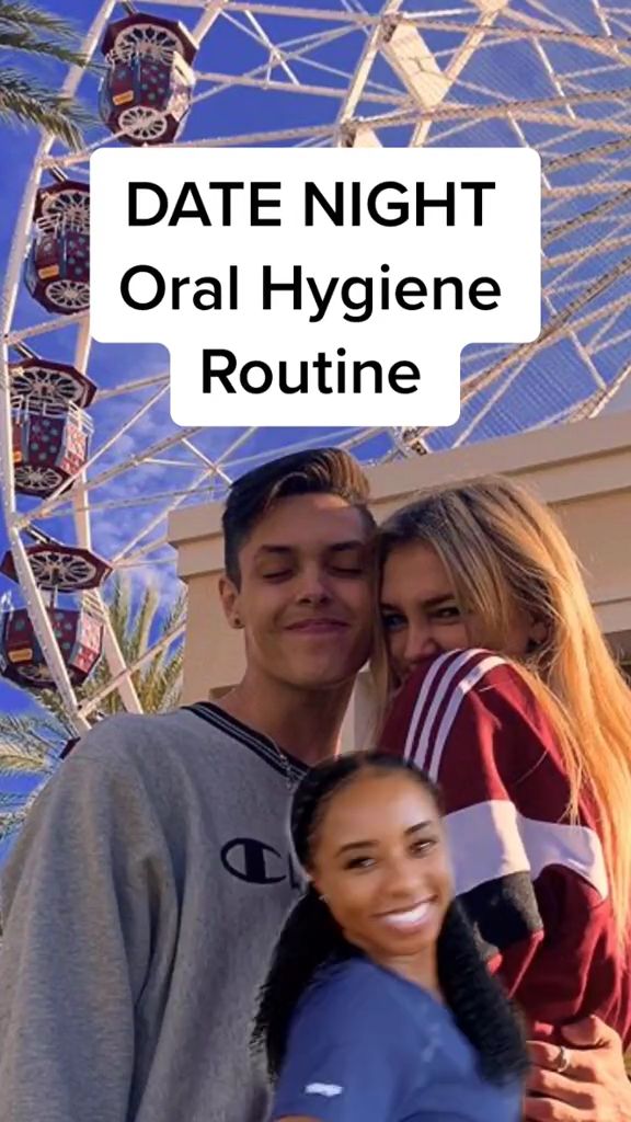 Tiktok Dancing Dental Hygienist Date Night Oral Hygiene Routine