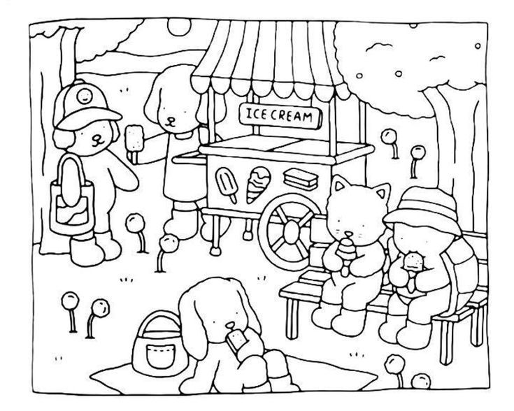 Bobbie Goods In 2024 Coloring Pages Bear Coloring Pages Cute Drawings