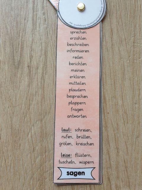 Wortfelder Fächer Und Arbeitsblätter Deutsch Unterricht Wortfelder Grundschule