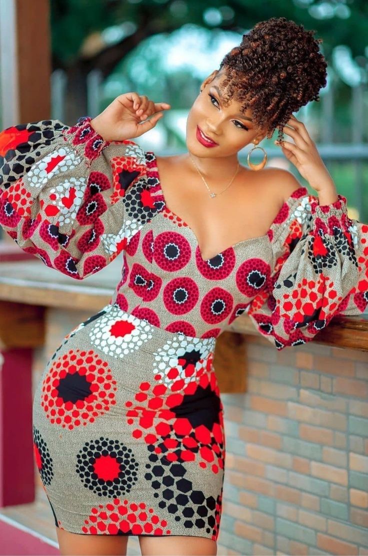 Ankara Short Gown Styles Trendy Ankara Styles Short Gowns African Inspired Clothing African