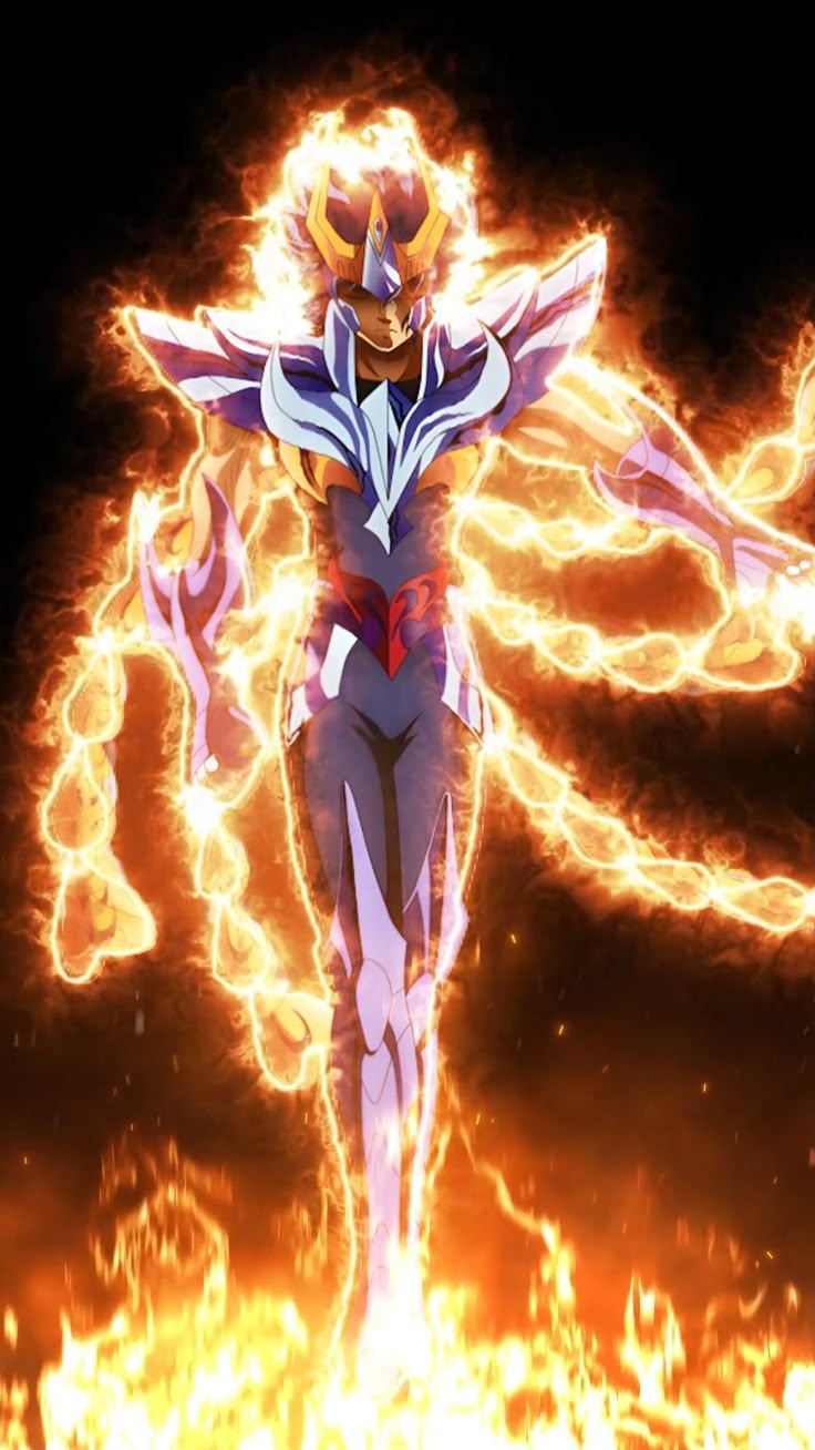 Ikki El Ave Fenix Wallpaper Video Anime Vs Cartoon Goku Wallpaper Saint Seiya