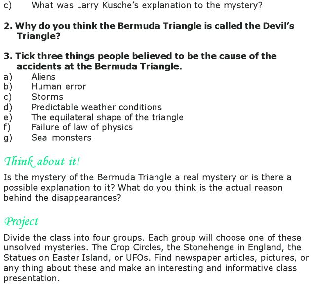 Grade 8 Reading Lesson 5 Nonfiction The Mystery Of The Bermuda Triangle ... Grade 8 Reading Lesson 5 Nonfiction The Mystery Of The Bermuda Triangle ...
