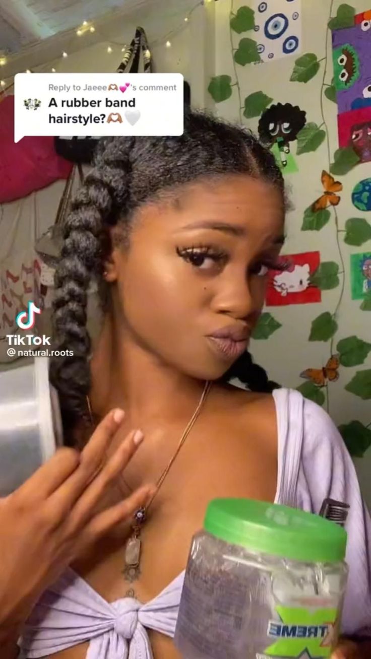 Cute Trendy Rubber Band Hairstyle Ideas For Long Hairs Peinados Para