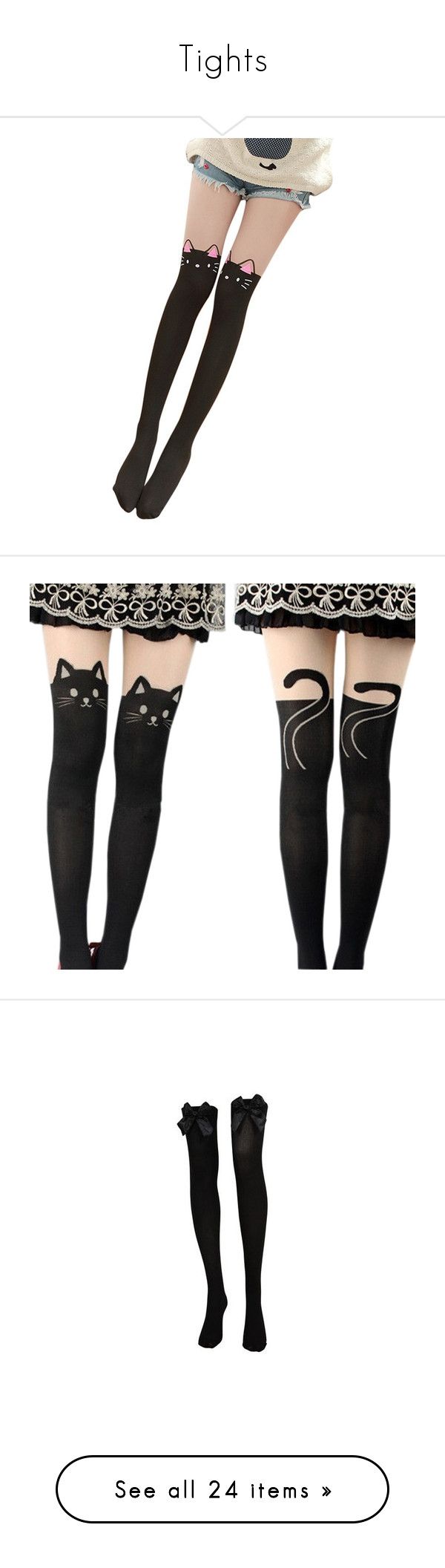 Tights By Jen24610 Liked On Polyvore Featuring Intimates Hosiery