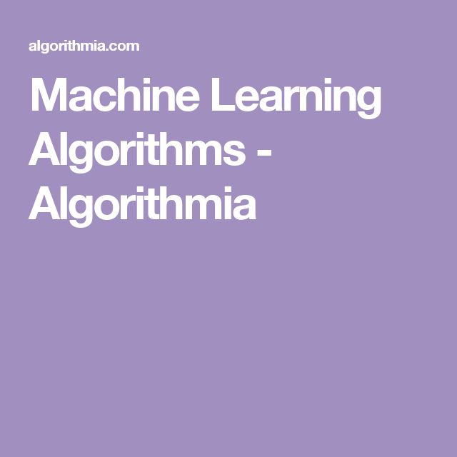 Machine Learning Algorithms Algorithmia Text Analysis Algorithm Machine Learning