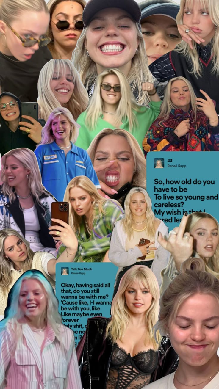 Renee Rapp Wallpaper 😫💞 Reneerapp Renee Blonde Wife Future Girlfriend