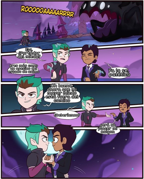 Traducción De Comics De The Owl House Llegas Tarde Viney X Emira Casa De Búho Owl Cómics