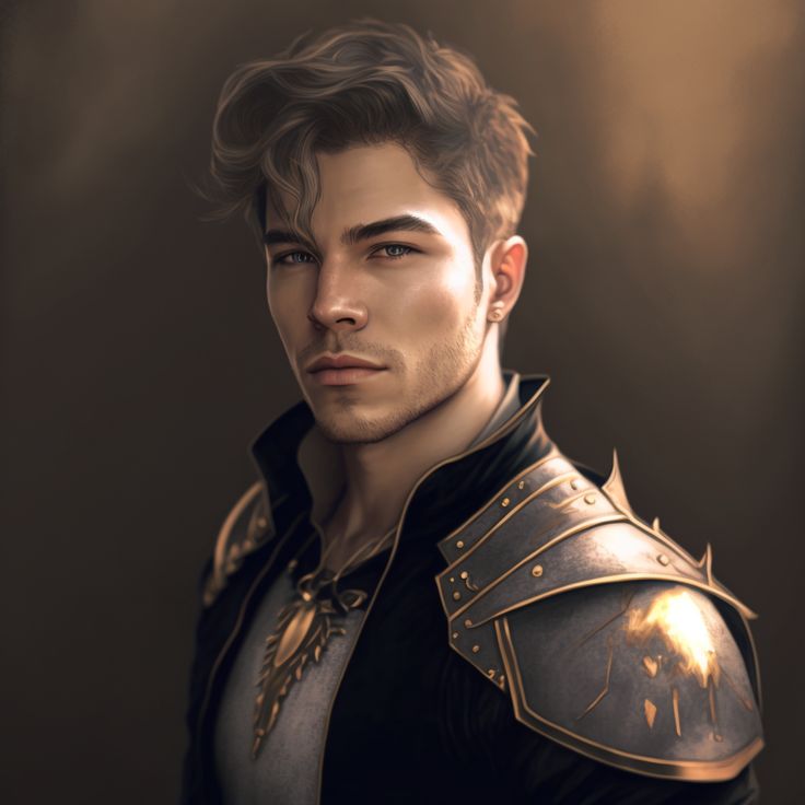 Human Paladin Character Concept Fantasy Art Men Character