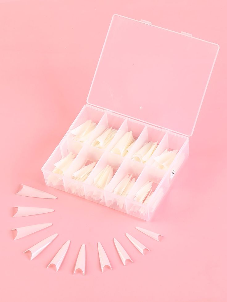 200pcs Long Stiletto Fake Nail