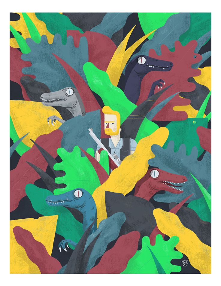 Jurassic World Fan Poster