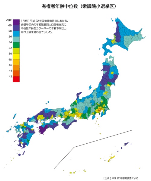 Average Age In The Provinces Of Japan Age The Province Poster