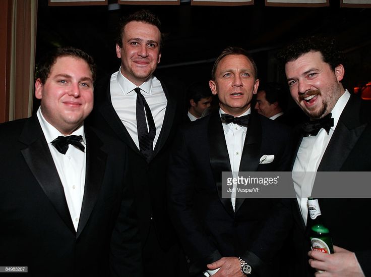 Actors Jonah Hill, Jason Segel, Daniel Craig and Danny McBride attend ... Actors Jonah Hill, Jason Segel, Daniel Craig and Danny McBride attend ...