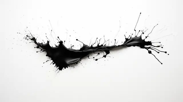 黒と白の抽象的なインクスプラッシュ背景イラスト 黒 白い 概要背景壁紙画像素材無料ダウンロード Pngtree【2024】 背景