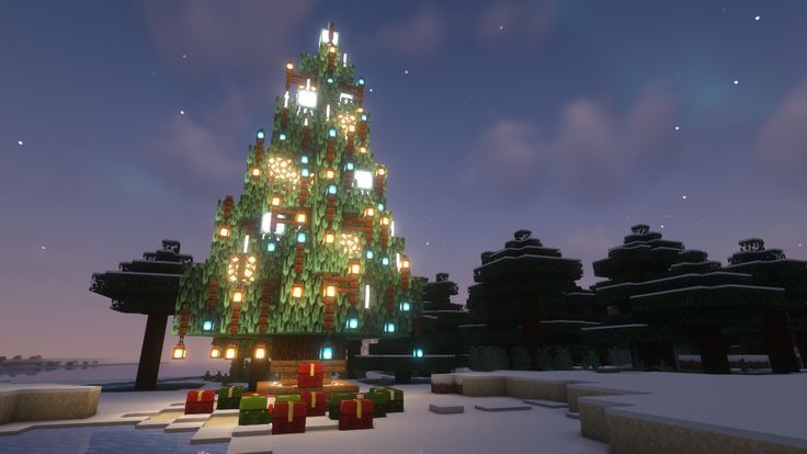 Minecraft Christmas Tree Minecraft Christmas Tree Minecraft Christmas Big Christmas Tree