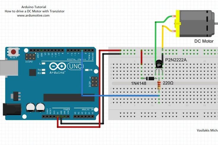 How To Drive A Dc Motor With Transistor Arduino Tutorial Arduino Light Sensor Arduino