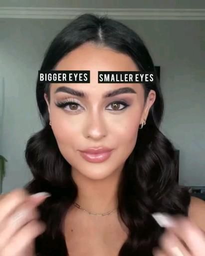 Bigger Eyes Vs Smaller Eyes Makeup Tutorial By Christendominique Video Big Eyes Makeup