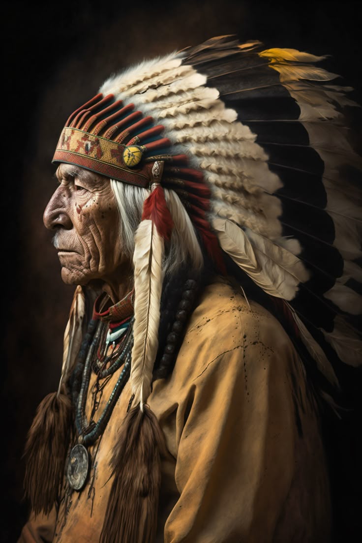 Huron Chief Portrait Digital Art Print AI Generated Wall - Etsy in 2023 ... Huron Chief Portrait Digital Art Print AI Generated Wall - Etsy in 2023 ...
