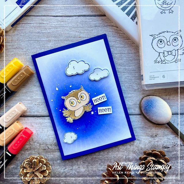 Pin On Stampin Up Adorable Owls Stampin Up Owl Card Birthday Fun