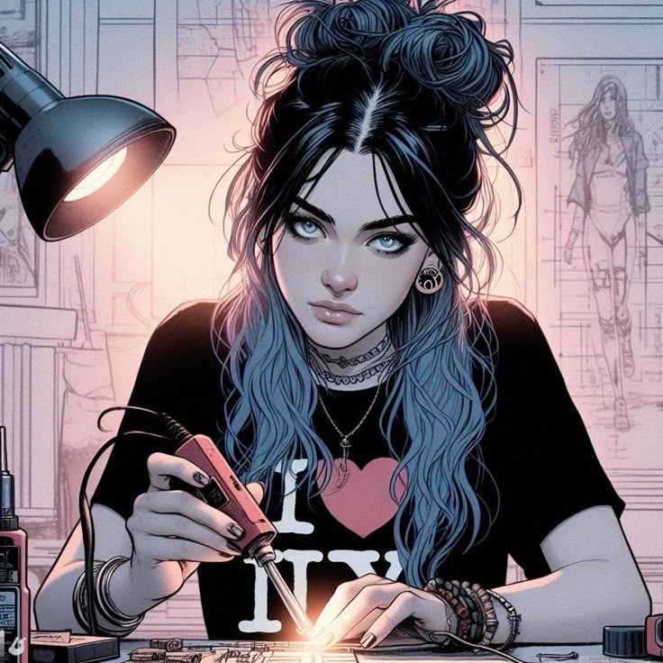 Pin By ☆ Tιƚαɳια ☆ On Black Hair Angelic Face And Devil Eyes 🖤 In