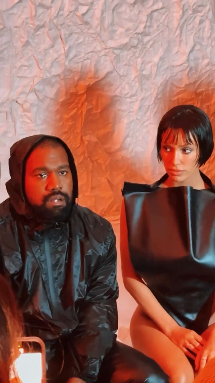 Bianca Censori Stuns In Blue Lace Bodysuit On Movie Date With Kanye West Video Kanye West