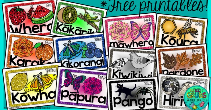 Māori Colourspdf Maori Maori Symbols Samoan