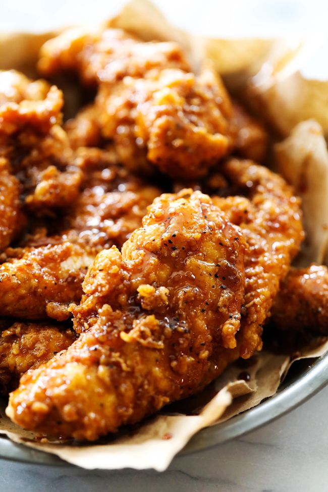 Crispy Sweet And Spicy Chicken Tenders Table For Two By Julie Chiou