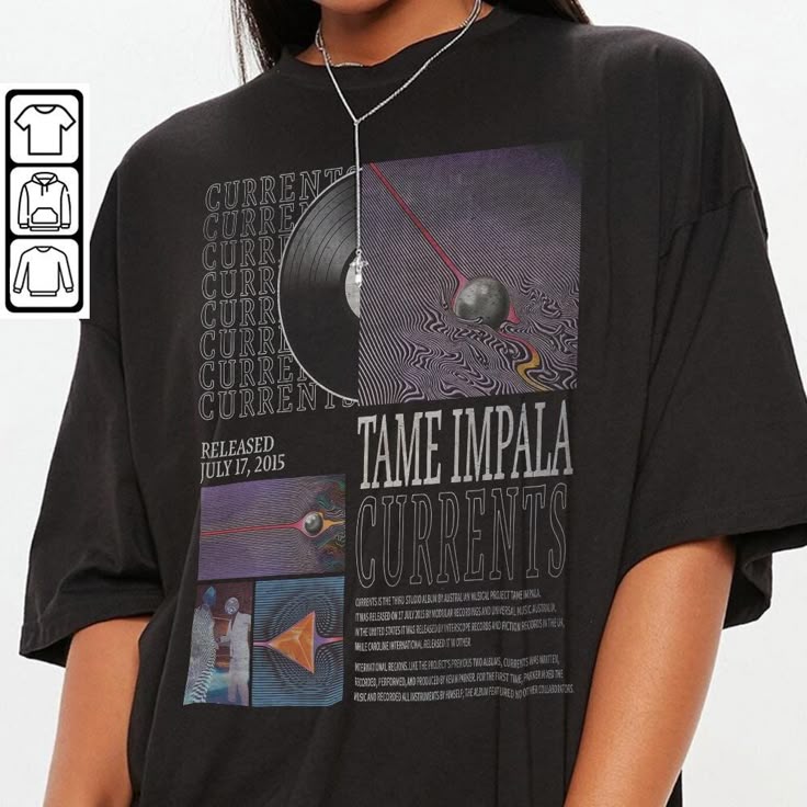 Vintage Bootleg Inspired Tee Tame Impala Currents Vintage T Shirt Sold By Inhaler Hunched Sku