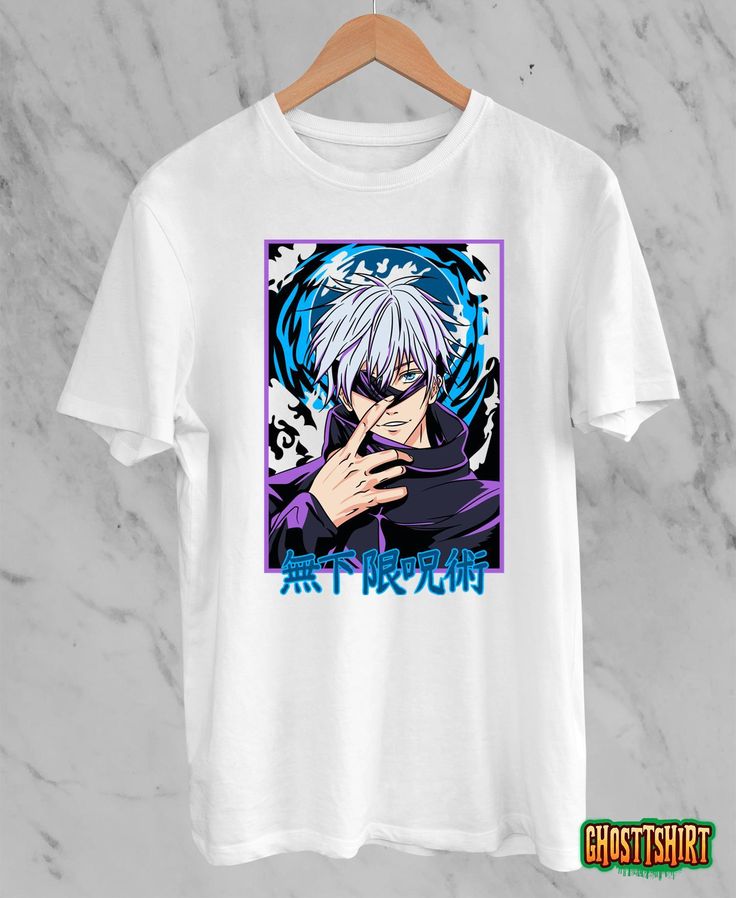Gojo Satoru Jujutsu Kaisen Unisex T Shirt In 2023 Anime Inspired