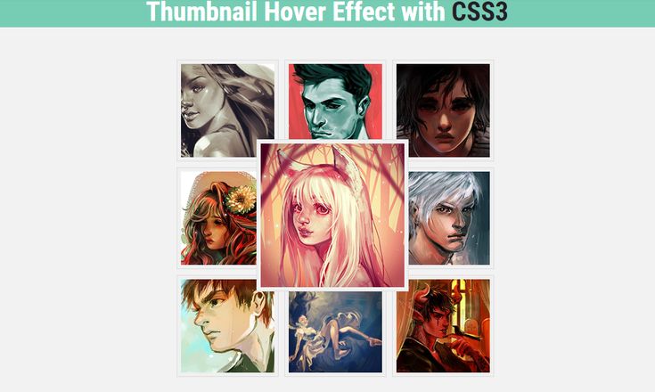 20 Css Thumbnail Examples With Effects